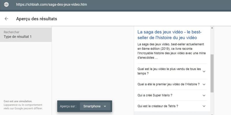 Données structurées,fils d'Ariane et FAQs Google